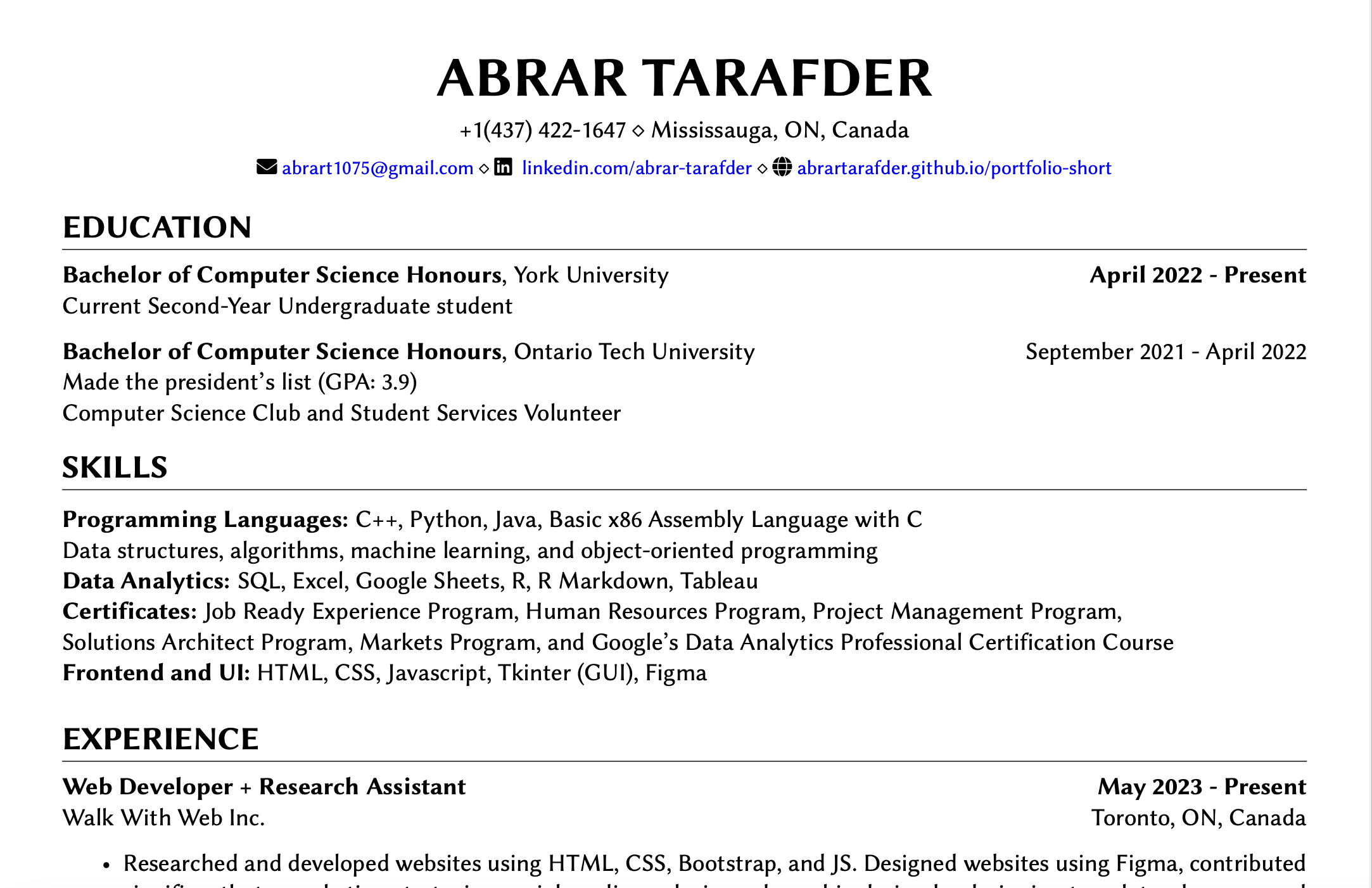 Abrar Website